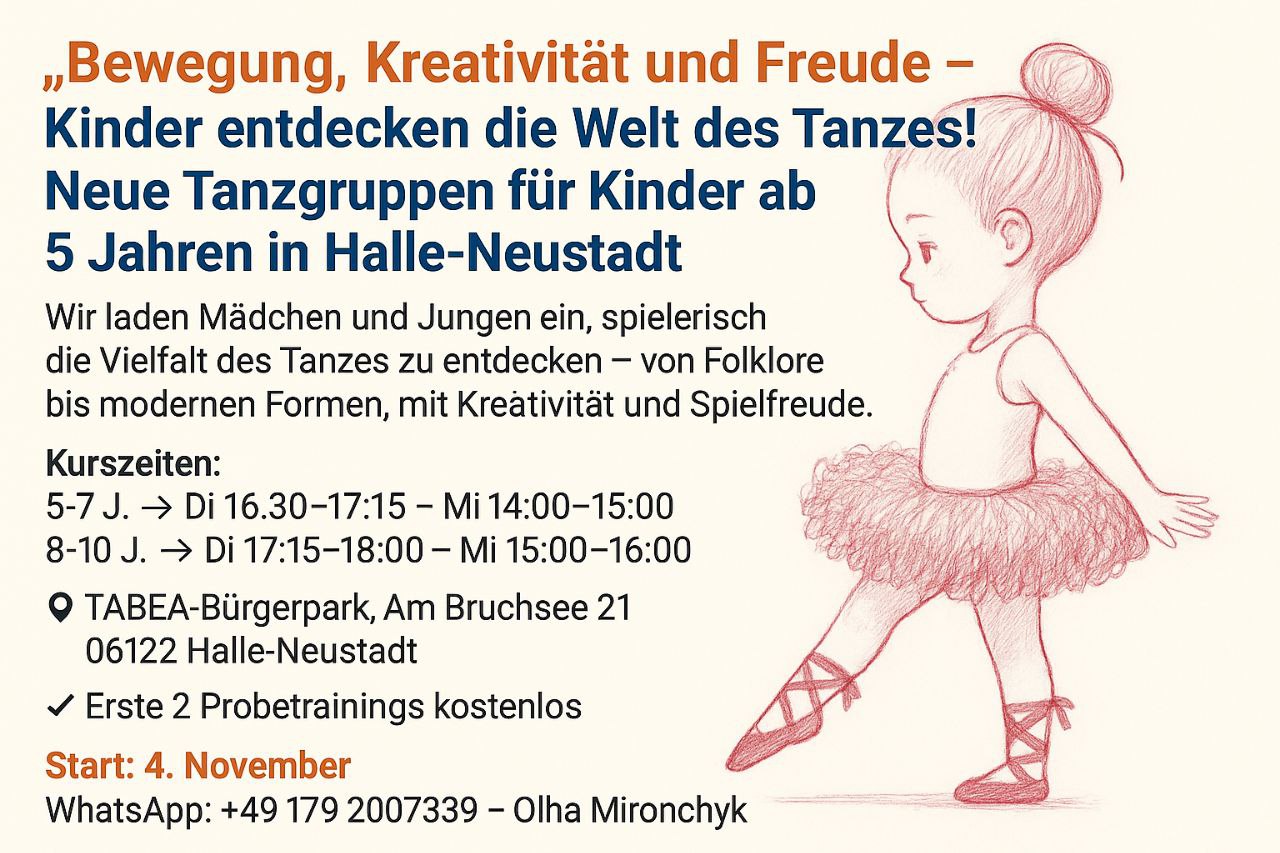 Bewegung, Kreativität und Freude – Kinder entdecken die Welt des Tanzes ...